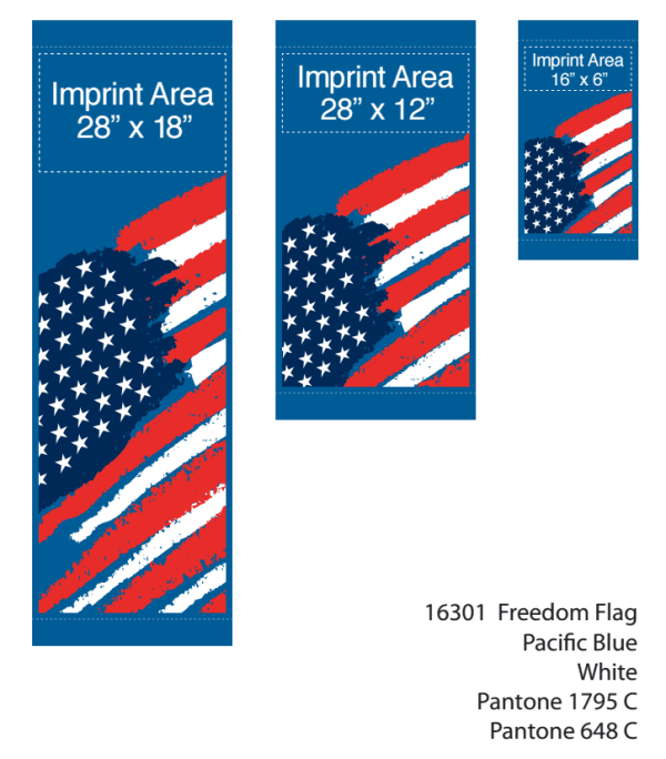 Freedom Flag - Commercial Holiday Decorations & Seasonal Banners