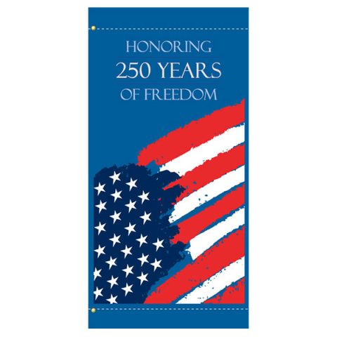 Freedom Flag - Commercial Holiday Decorations & Seasonal Banners