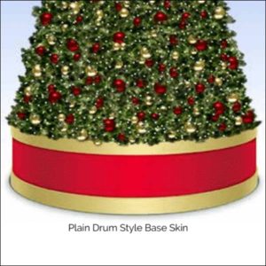 Tree Drum Base - Plain Base - Commercial Holiday Decorations & Seasonal ...