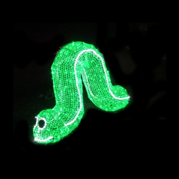 3D Inch Worm - Commercial Holiday Decorations & Seasonal Banners