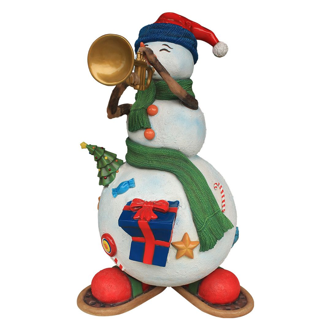 Jazz the Snowman - Commercial Holiday Decorations & Seasonal Banners